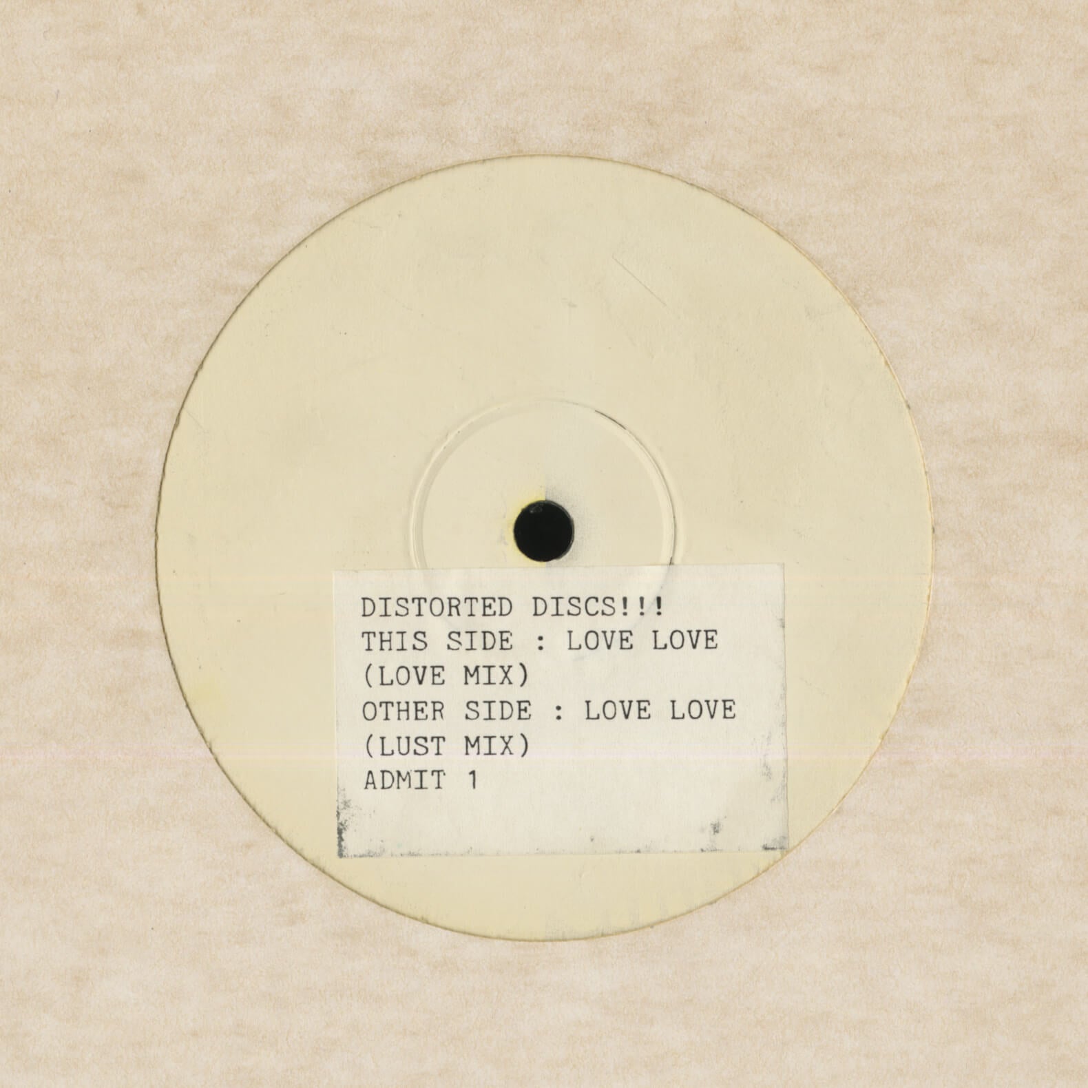 Admit 1 – Love Love