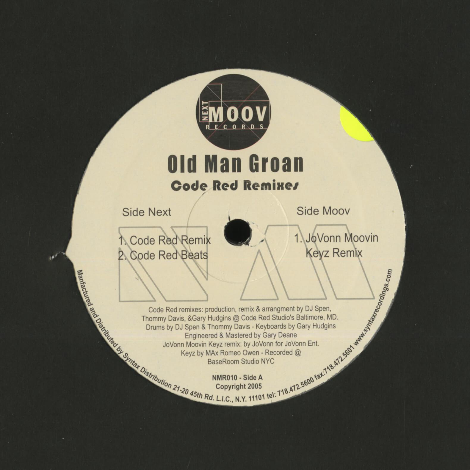 JoVonn – Old Man Groan (Code Red Remixes)