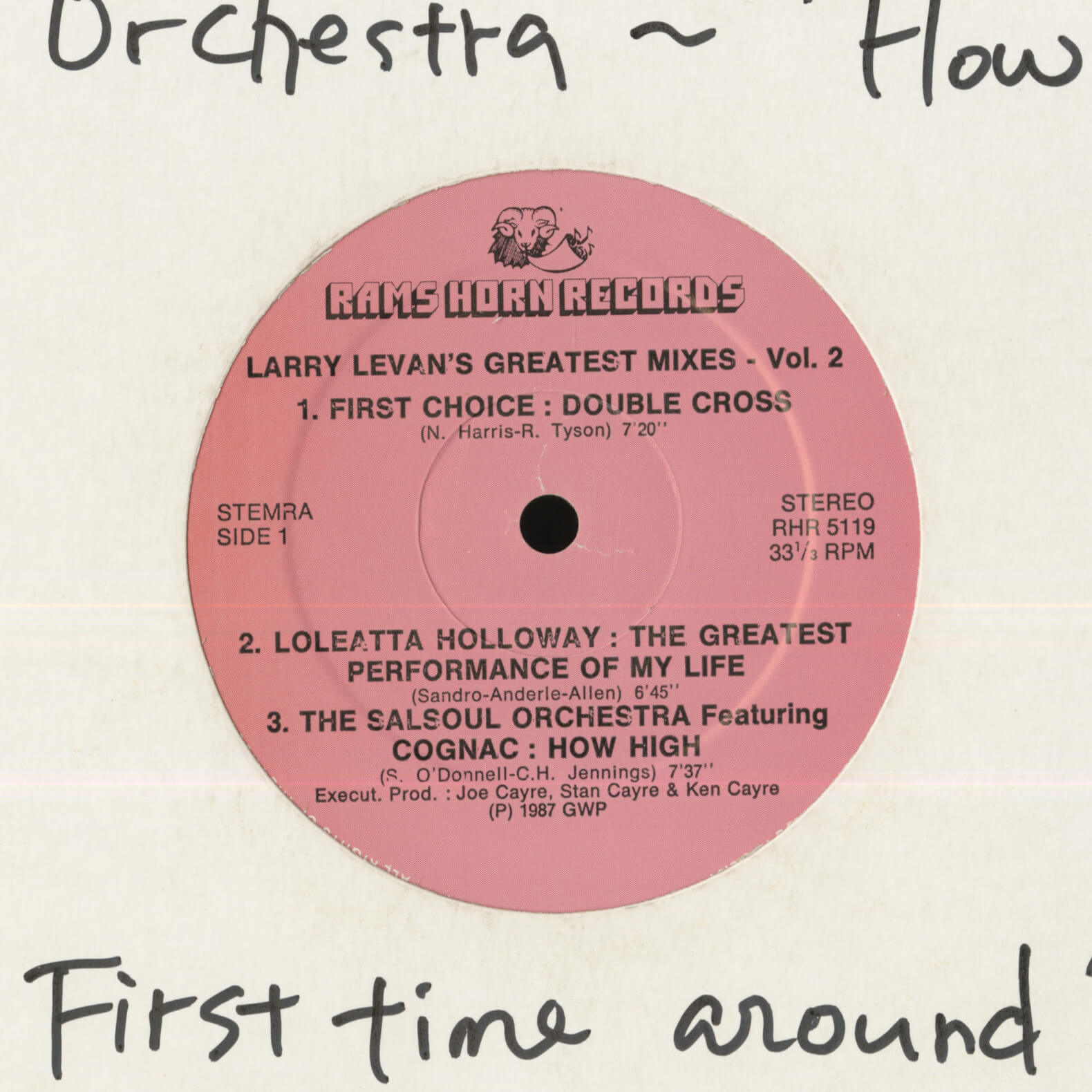 Larry Levan – Larry Levan's Greatest Mixes (Volume Two)